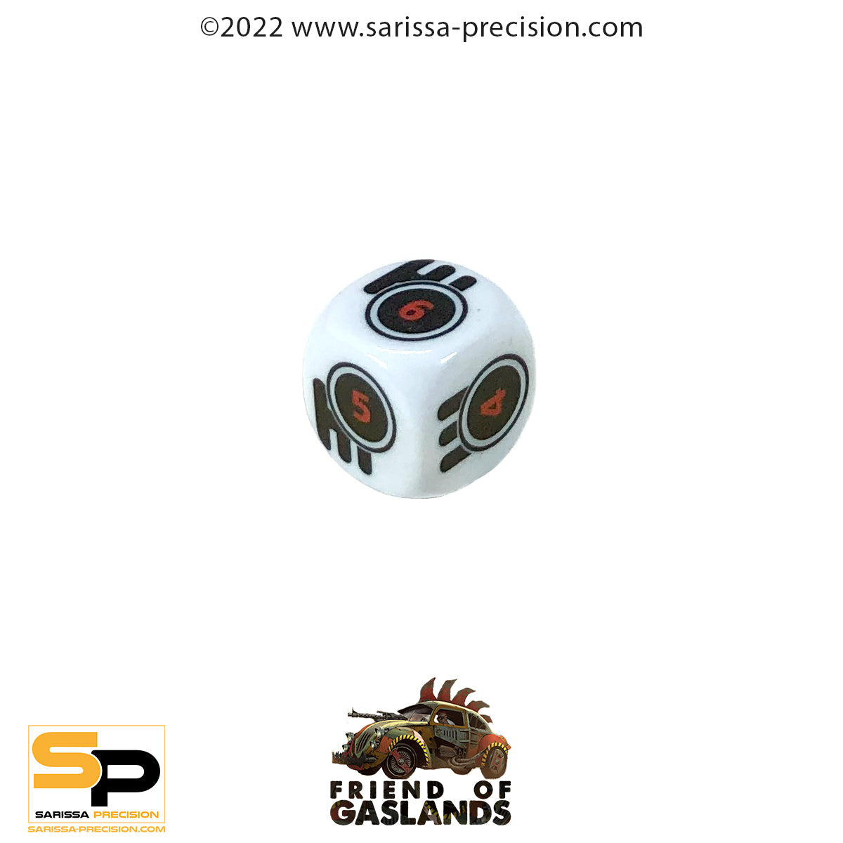 Gaslands Refuelled Skid & Gear Phase Dice – Dark Ops